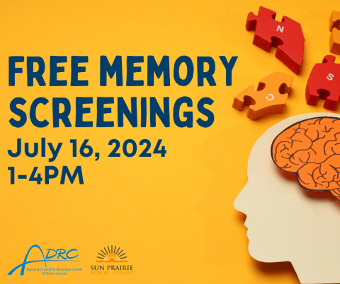 Free Memory Screenings | Sun Prairie Public Library